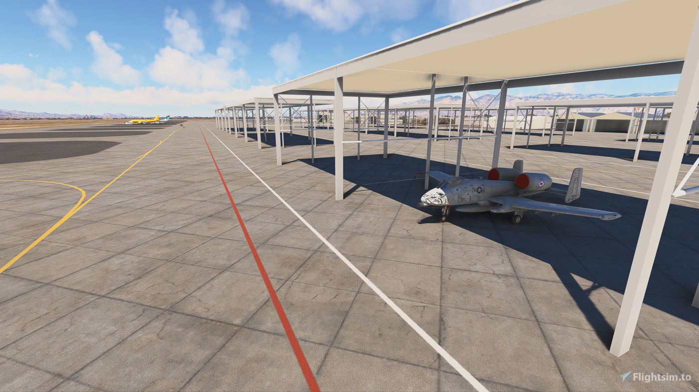 KDMA | Davis-Monthan AFB a oldalon. Microsoft Flight Simulator | MSFS