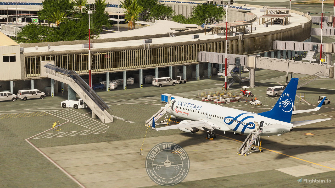 Kenya Airways SkyTeam (5Y-CYE) – PMDG 737-800 für Microsoft Flight ...