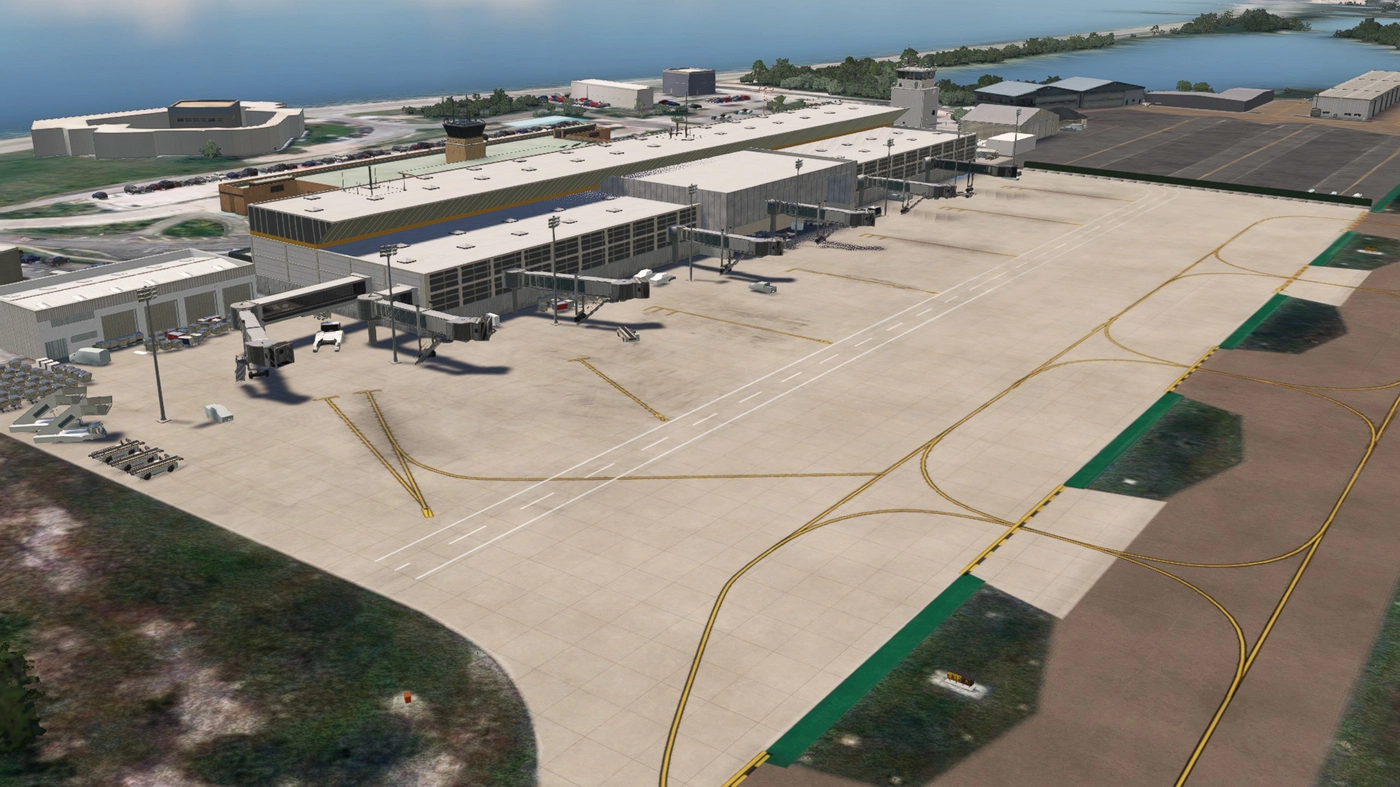 Key West International Updated Layout 对于 Microsoft Flight Simulator | MSFS