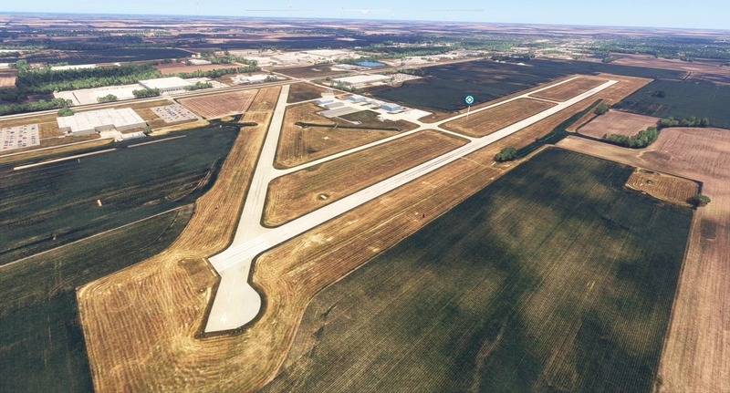 KFKR Frankfort Clinton County Municipal Airport for Microsoft Flight ...