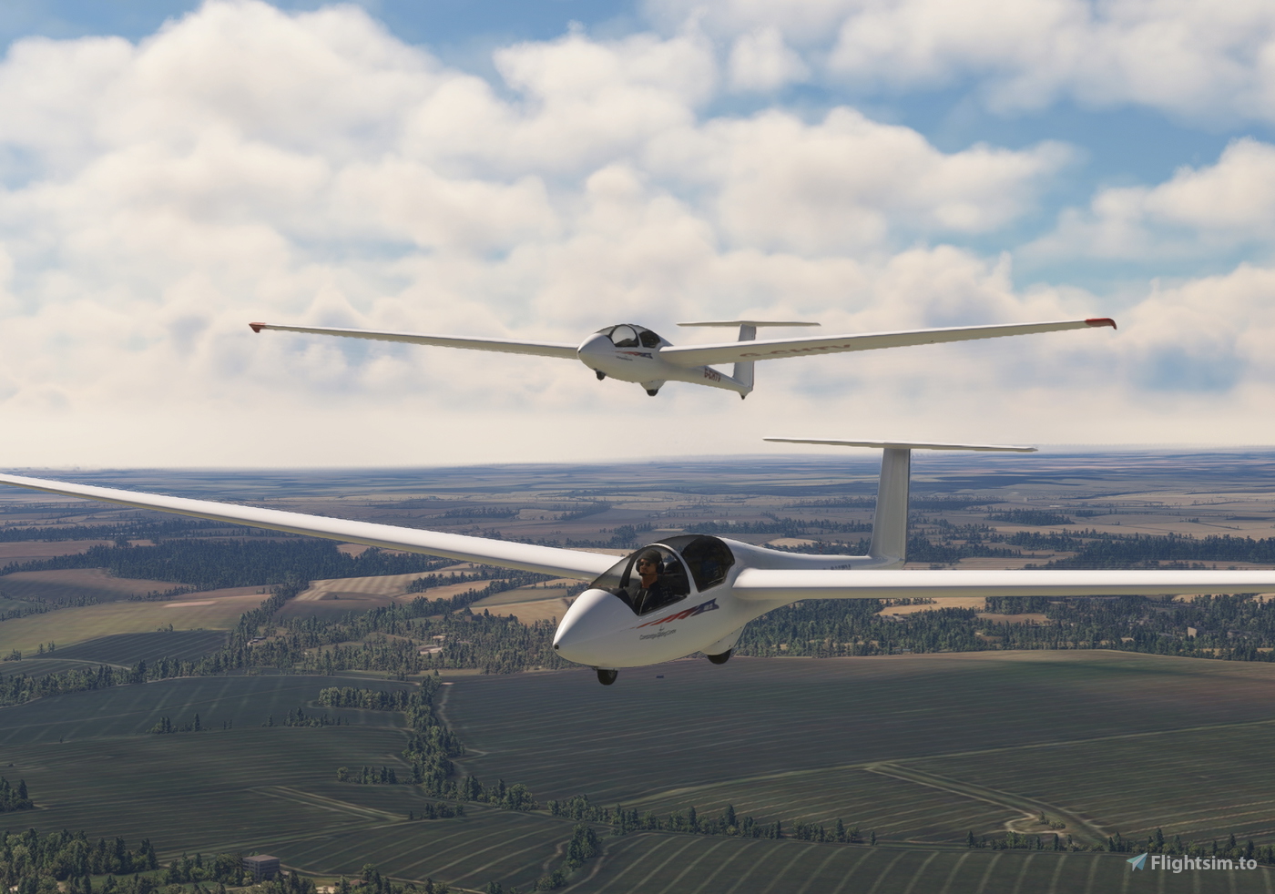 KFY Cambridge Gliding Club Livery - f7 Simulations ASK 21 for Microsoft ...