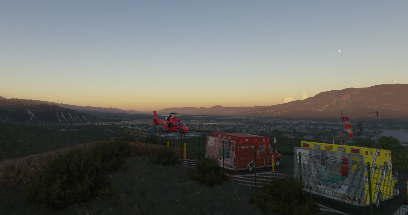 KG8RX Santa Paula Hospital for Microsoft Flight Simulator | MSFS