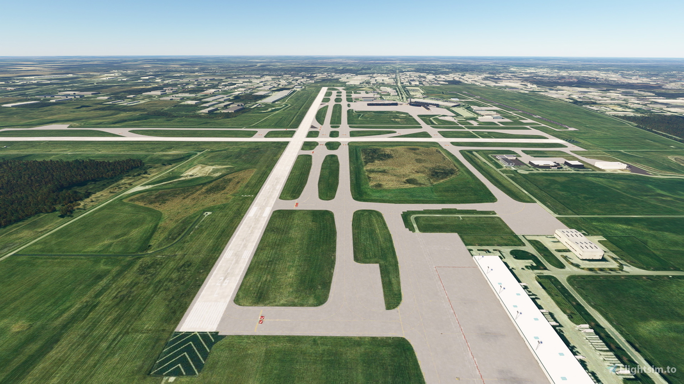 KGRR - Grand Rapids, MI - Gerald R Ford Airport for Microsoft Flight ...