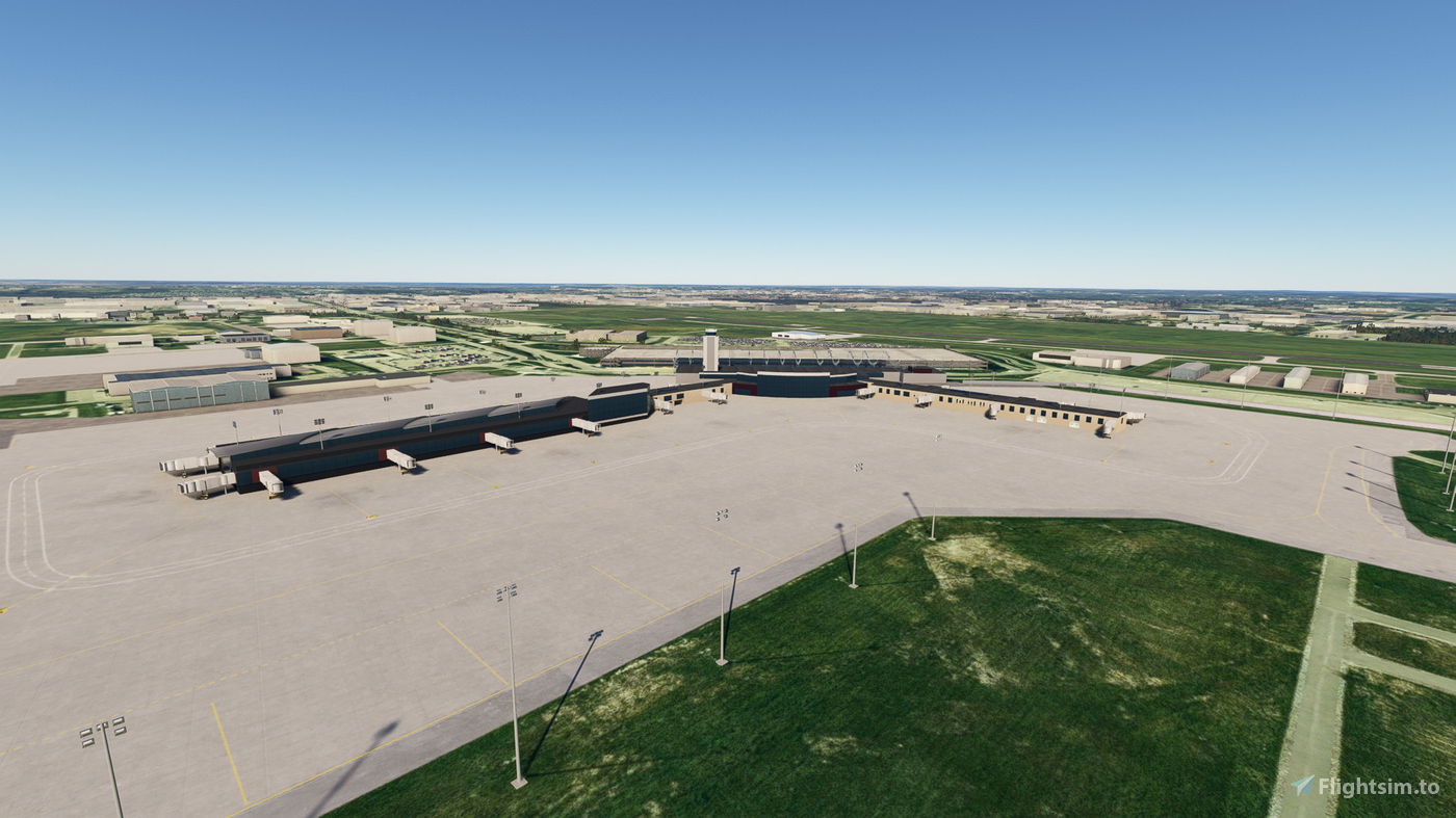 KGRR - Grand Rapids, MI - Gerald R Ford Airport для Microsoft Flight ...