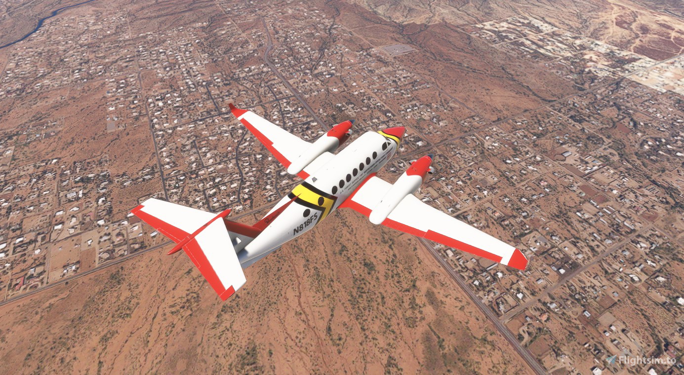 King Air DEW Wildfire for Microsoft Flight Simulator | MSFS