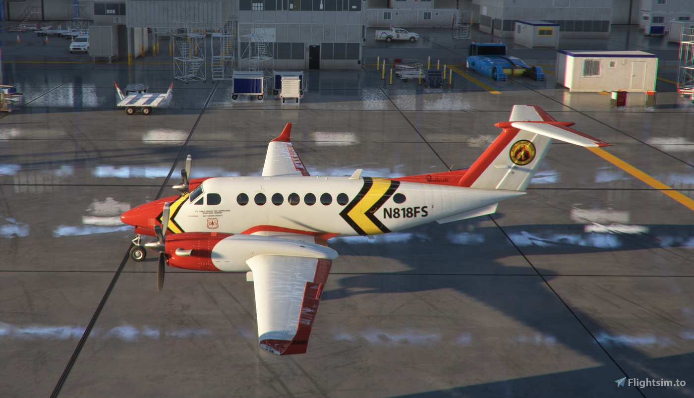 King Air DEW Wildfire for Microsoft Flight Simulator | MSFS