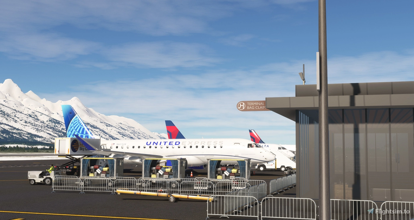 KJAC - Jackson Hole Airport for Microsoft Flight Simulator | MSFS