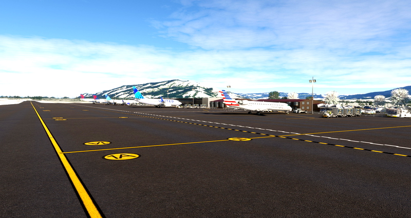 KJAC - Jackson Hole Airport for Microsoft Flight Simulator | Feed