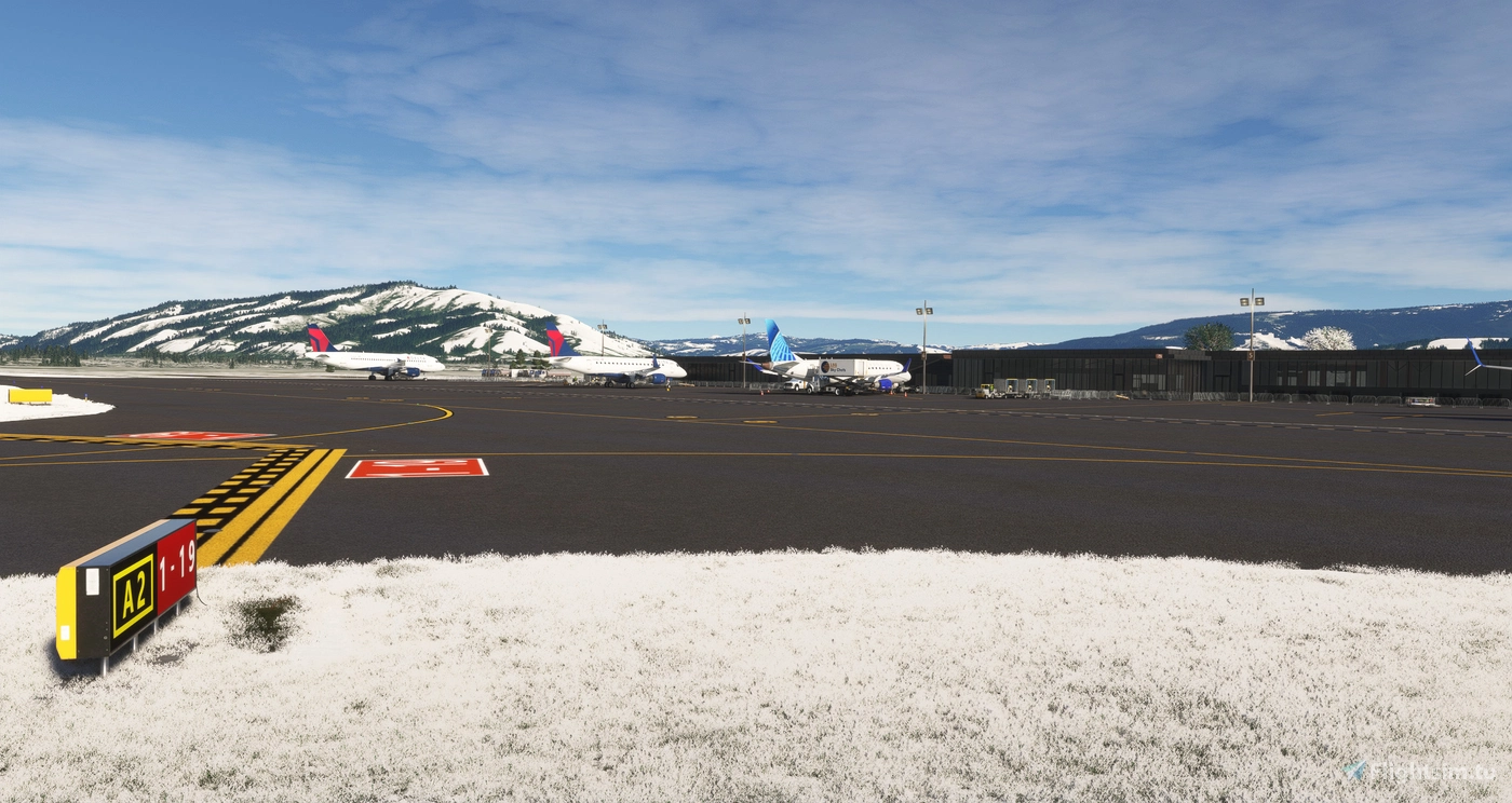 KJAC - Jackson Hole Airport for Microsoft Flight Simulator | MSFS