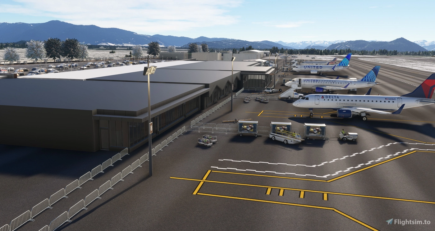 KJAC - Jackson Hole Airport for Microsoft Flight Simulator | MSFS