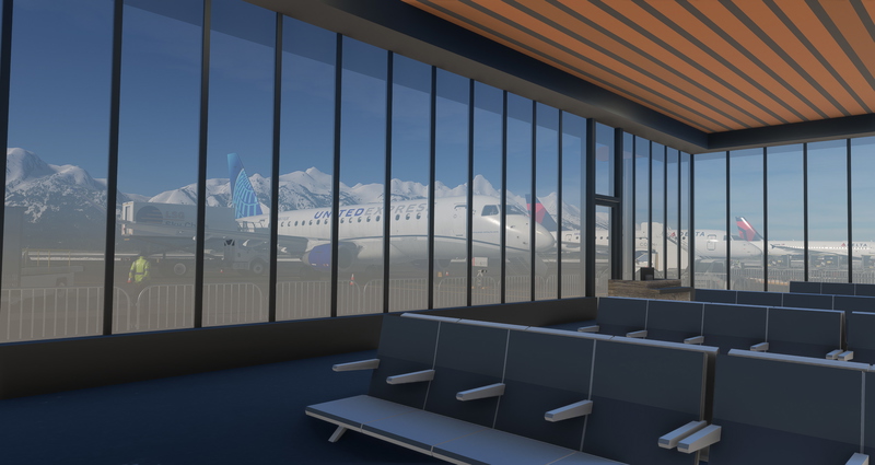 KJAC - Jackson Hole Airport for Microsoft Flight Simulator | MSFS