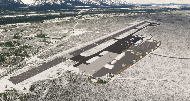 KJAC - Jackson Hole Airport for Microsoft Flight Simulator | MSFS