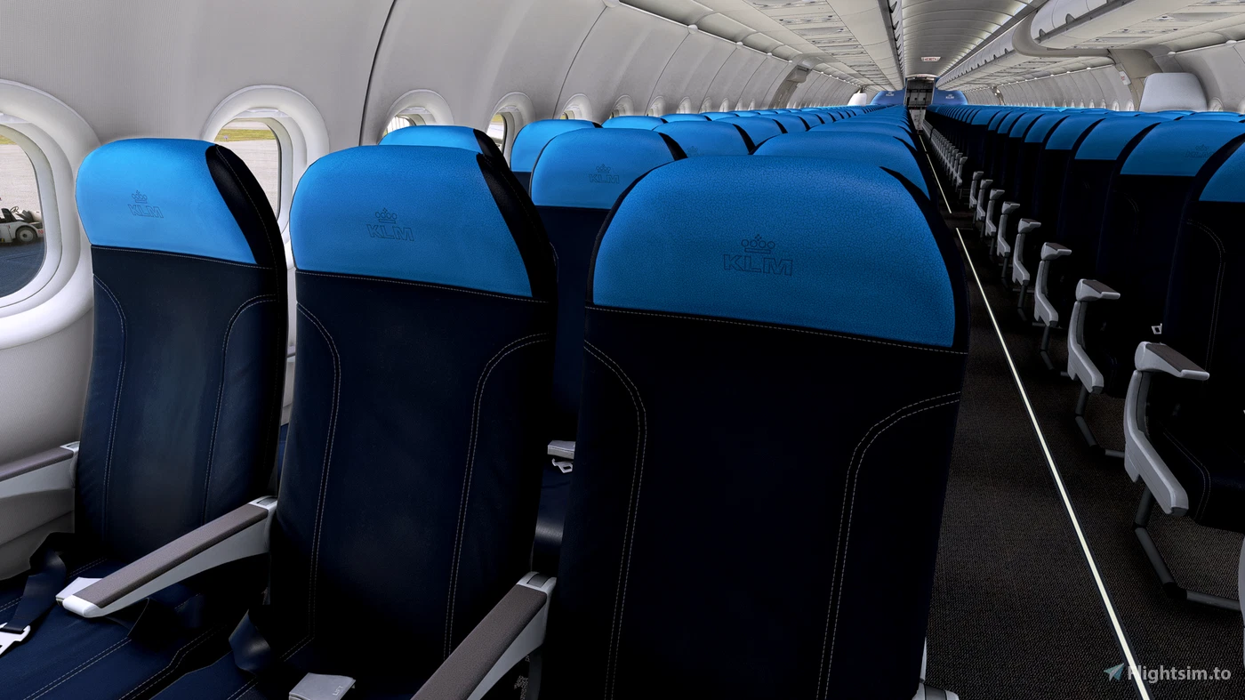 KLM A21N (PH-AXA) + ANNOUNCEMENTS for Microsoft Flight Simulator | MSFS