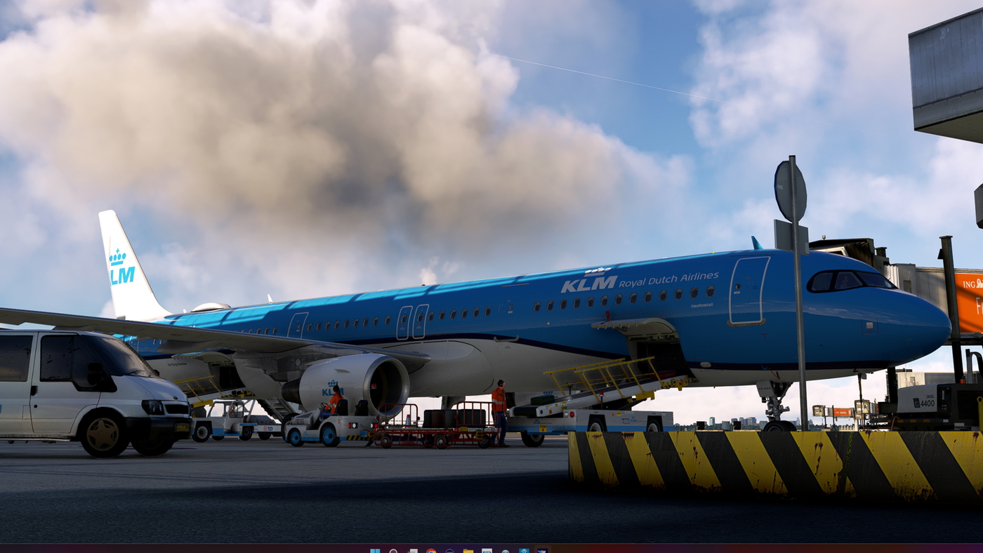 KLM A21N (PH-AXA) + ANNOUNCEMENTS for Microsoft Flight Simulator | MSFS