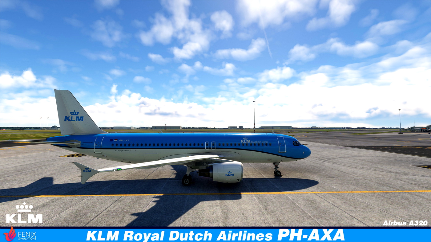 Threads - KLM Airbus A320 PH-AXA for Microsoft Flight Simulator | MSFS