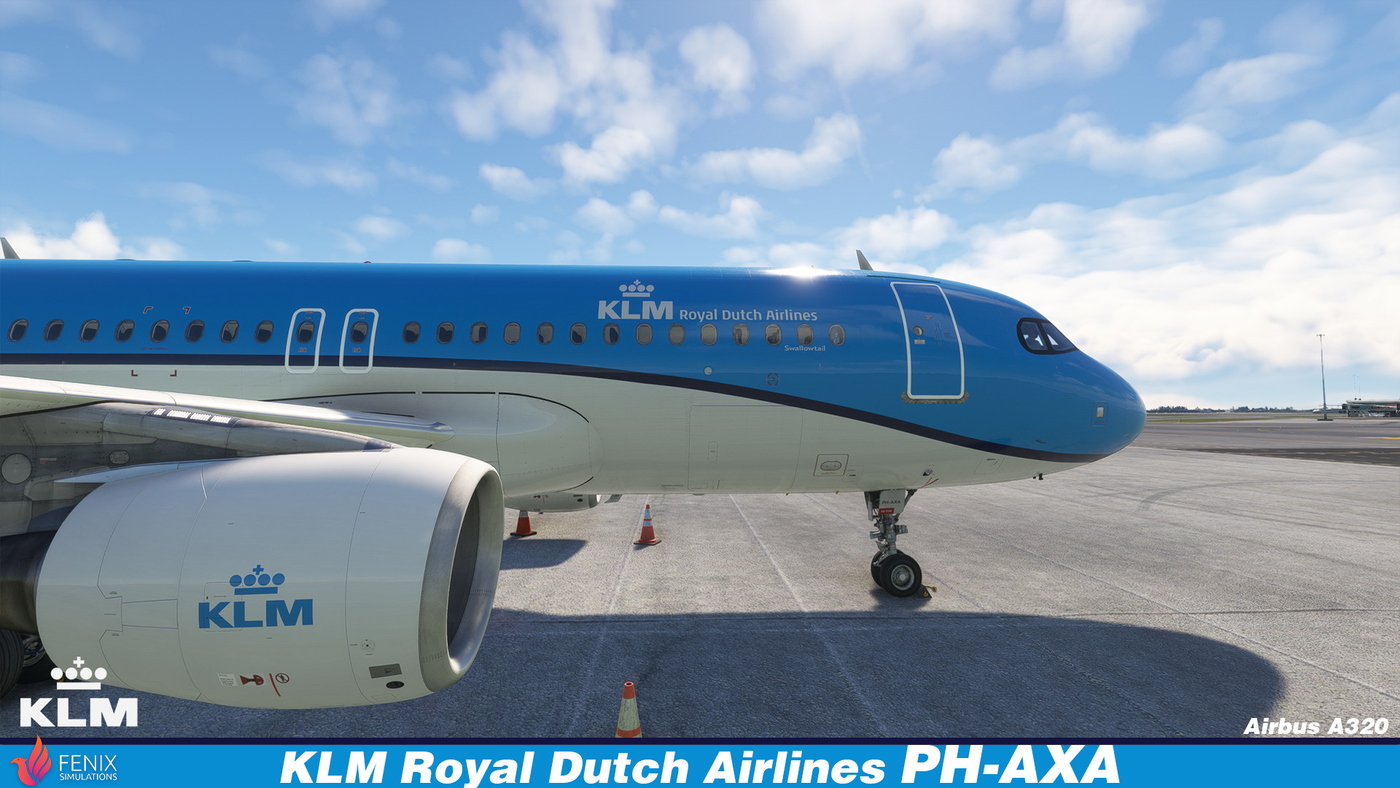 KLM Airbus A320 PH-AXA for Microsoft Flight Simulator | MSFS