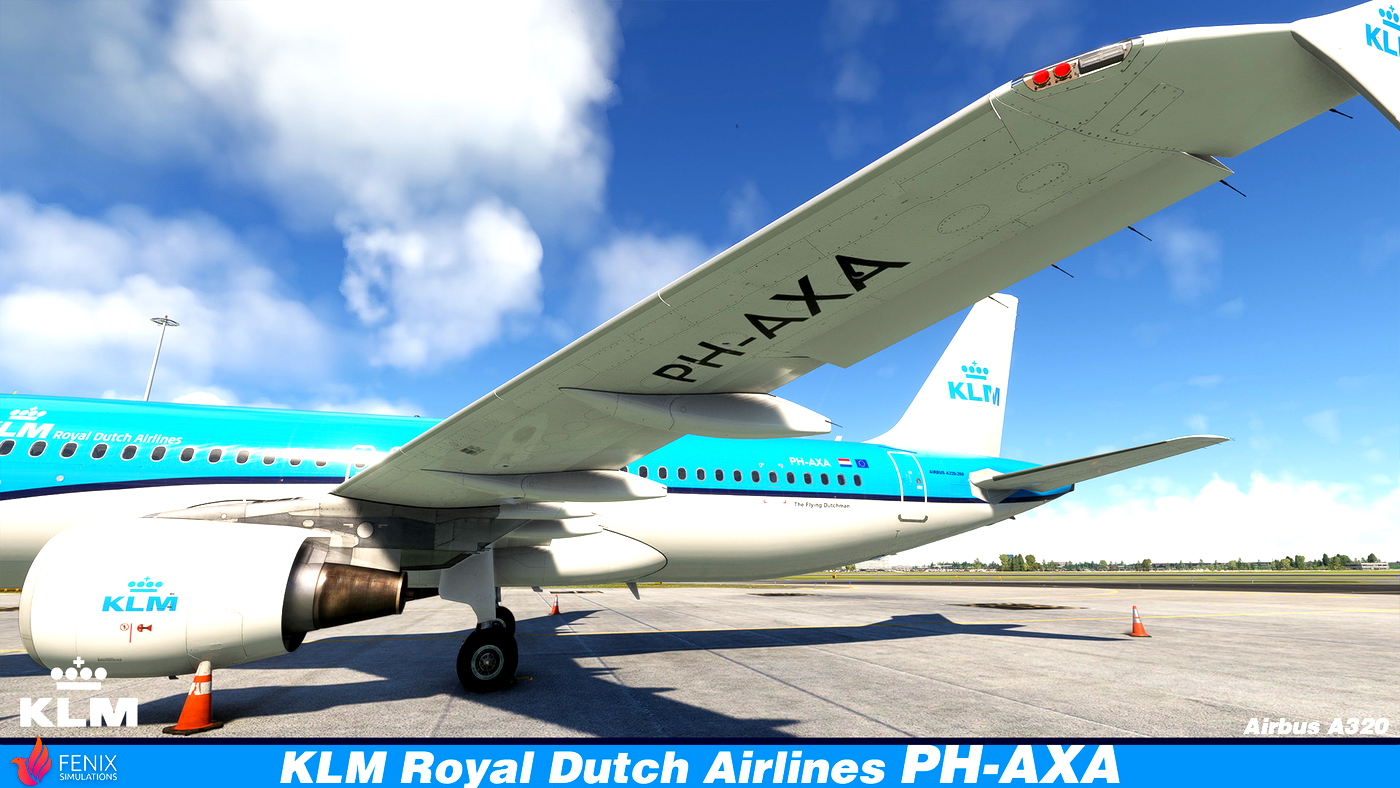 Threads - KLM Airbus A320 PH-AXA 对于 Microsoft Flight Simulator | MSFS