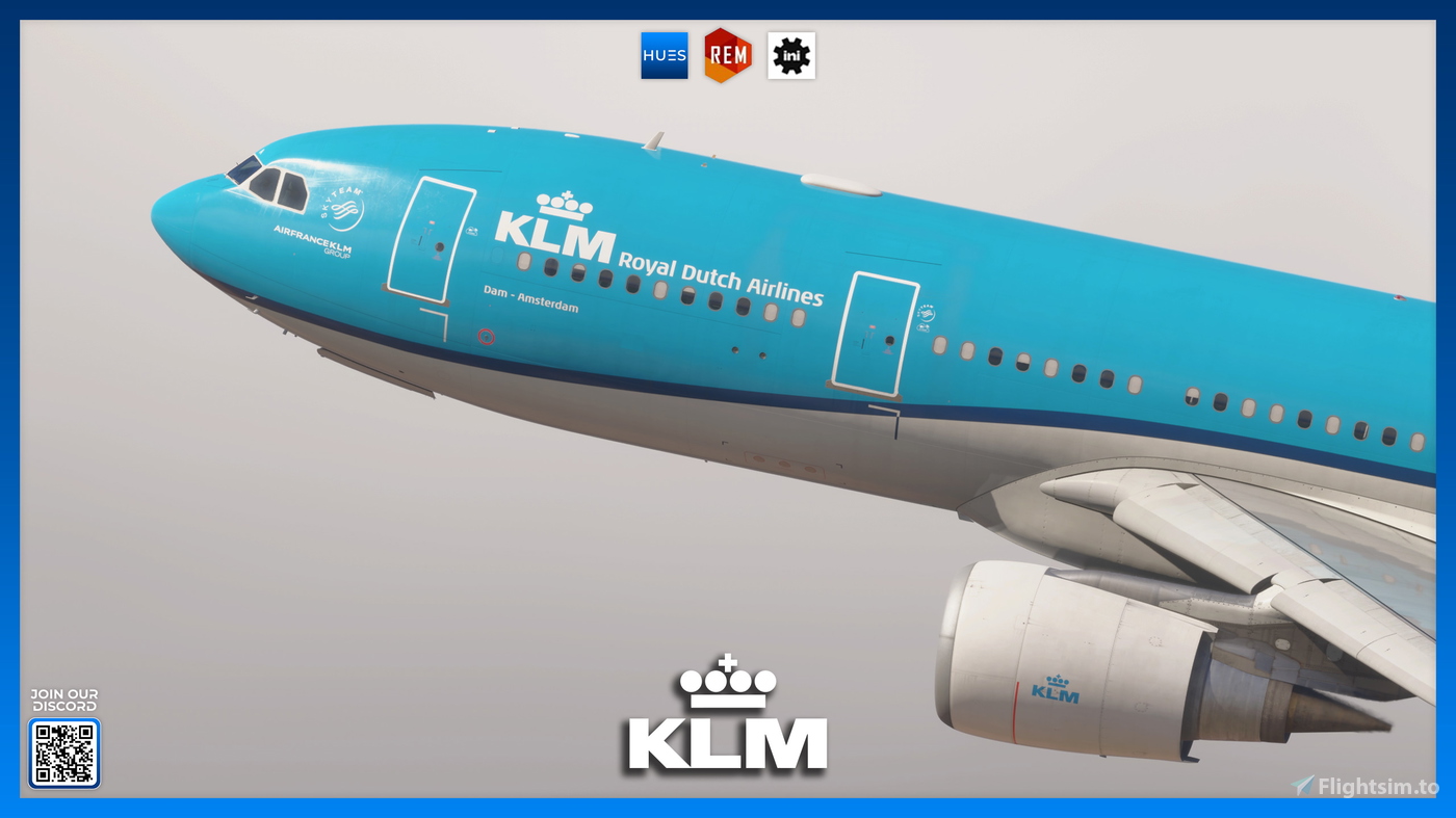 KLM PH-AOA w/Cabin | A330-200 inibuilds/microsoft [8K+4K] pro Microsoft ...