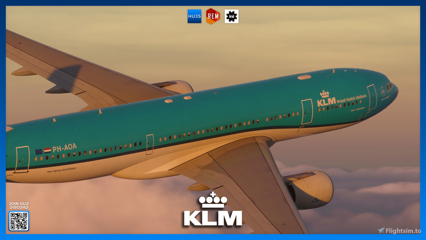 KLM PH-AOA w/Cabin | A330-200 inibuilds/microsoft [8K+4K] pro Microsoft ...