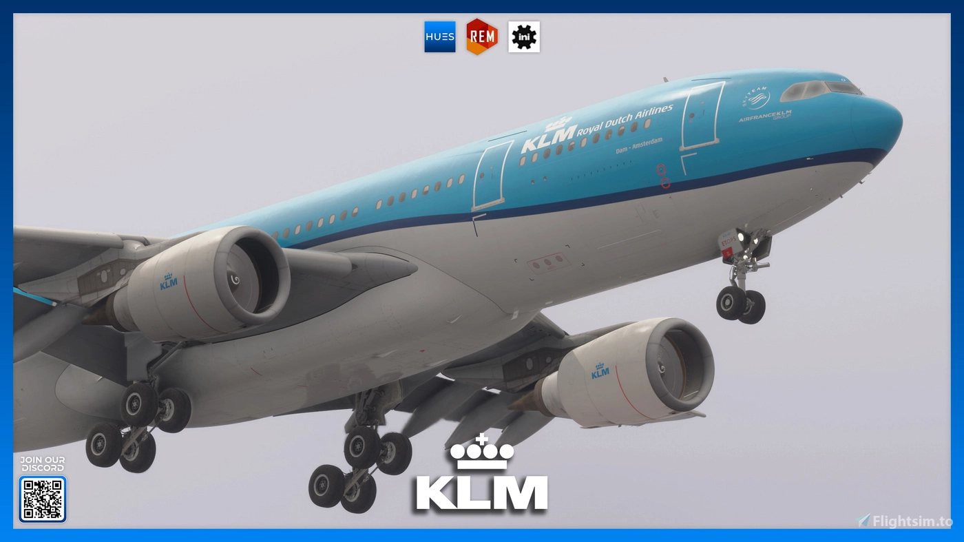 KLM PH-AOA w/Cabin | A330-200 inibuilds/microsoft [8K+4K] pro Microsoft ...