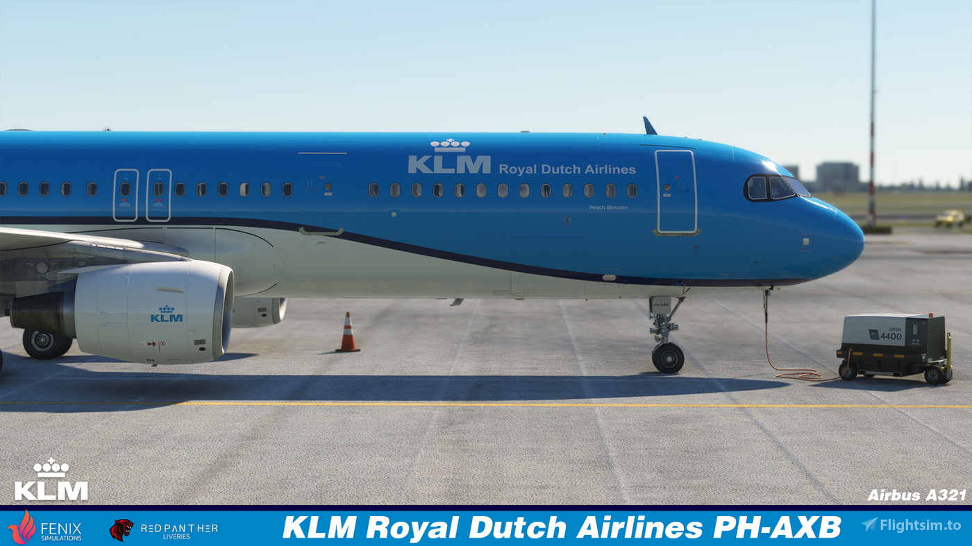 KLM Royal Dutch Airlines A321 (PH-AXB) for Microsoft Flight Simulator ...