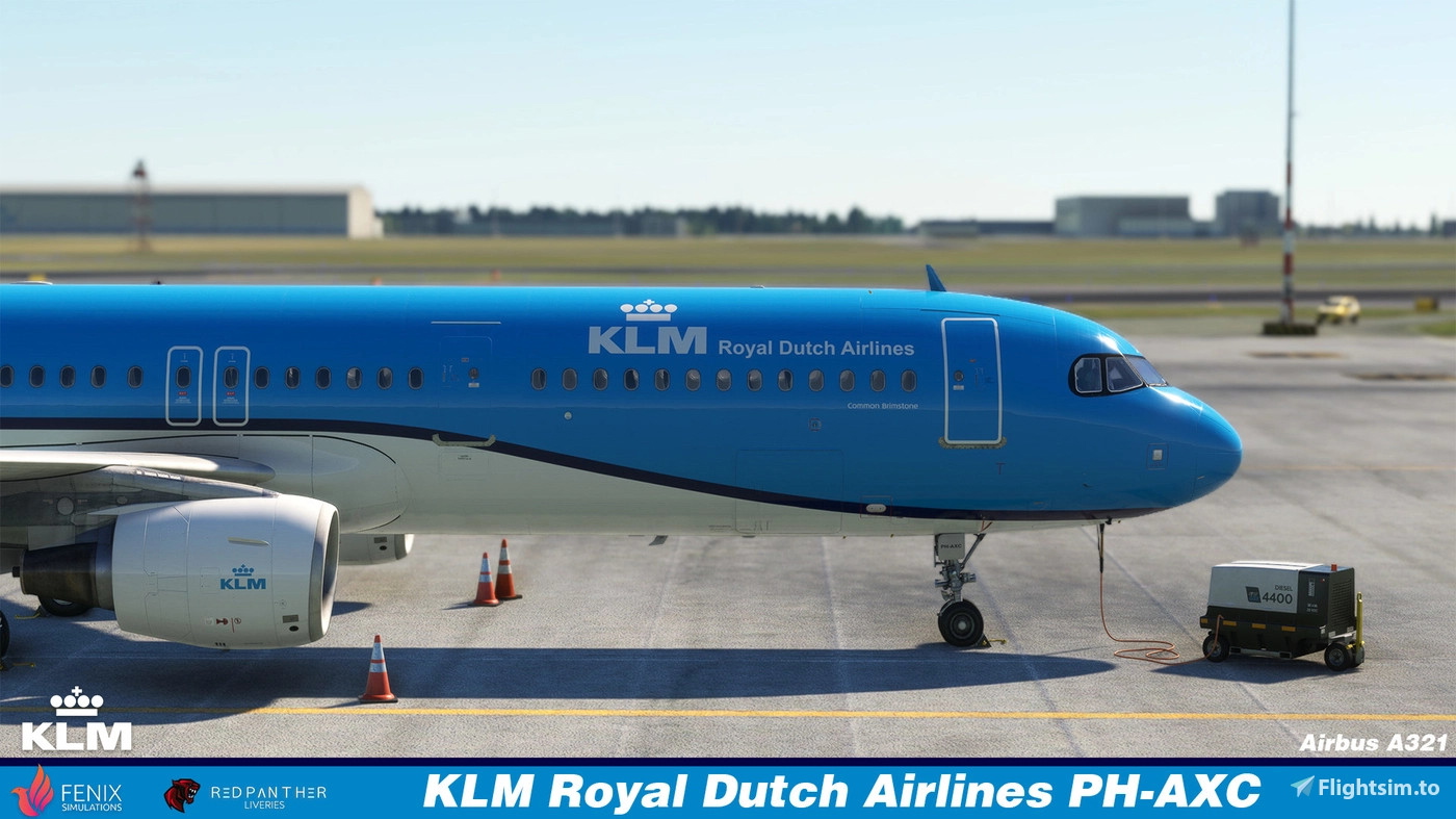 KLM Royal Dutch Airlines A321 (PH-AXC) for Microsoft Flight Simulator ...
