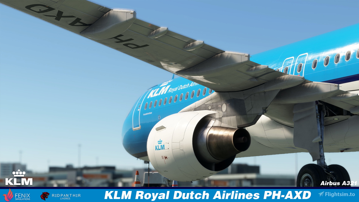KLM Royal Dutch Airlines A321 (PH-AXD) for Microsoft Flight Simulator ...