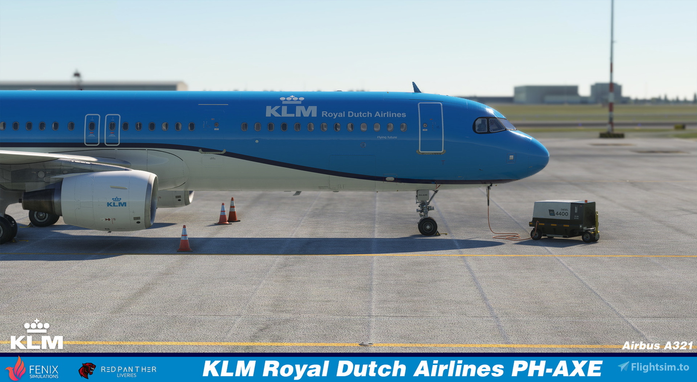KLM Royal Dutch Airlines A321 (PH-AXE) for Microsoft Flight Simulator ...