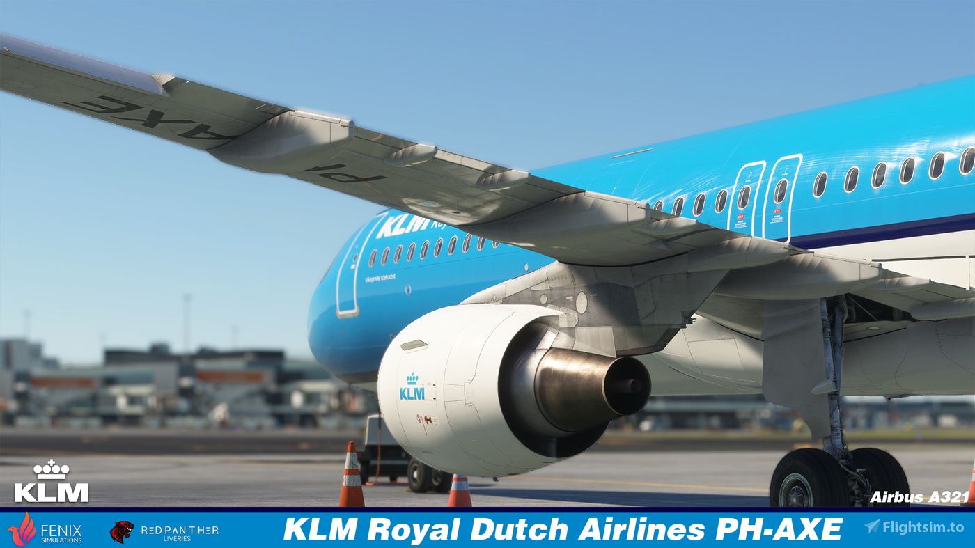 KLM Royal Dutch Airlines A321 (PH-AXE) for Microsoft Flight Simulator ...