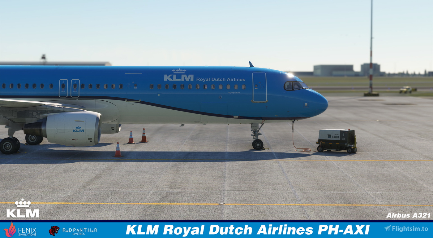 KLM Royal Dutch Airlines A321 (PH-AXI) for Microsoft Flight Simulator ...