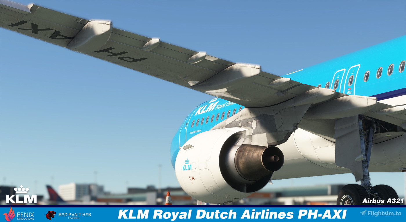 KLM Royal Dutch Airlines A321 (PH-AXI) for Microsoft Flight Simulator ...