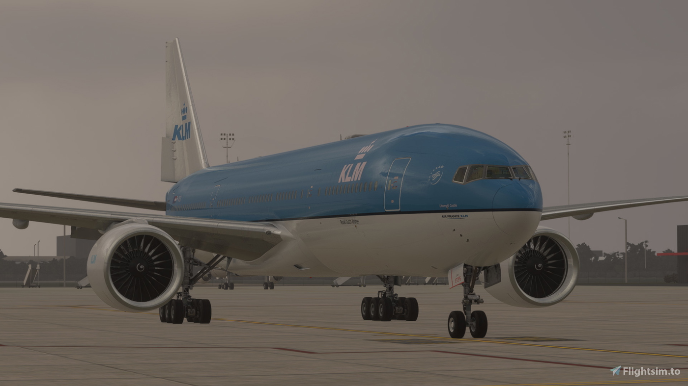 KLM Royal Dutch Airlines Boeing 777-200ER – Classic Liverie のために ...