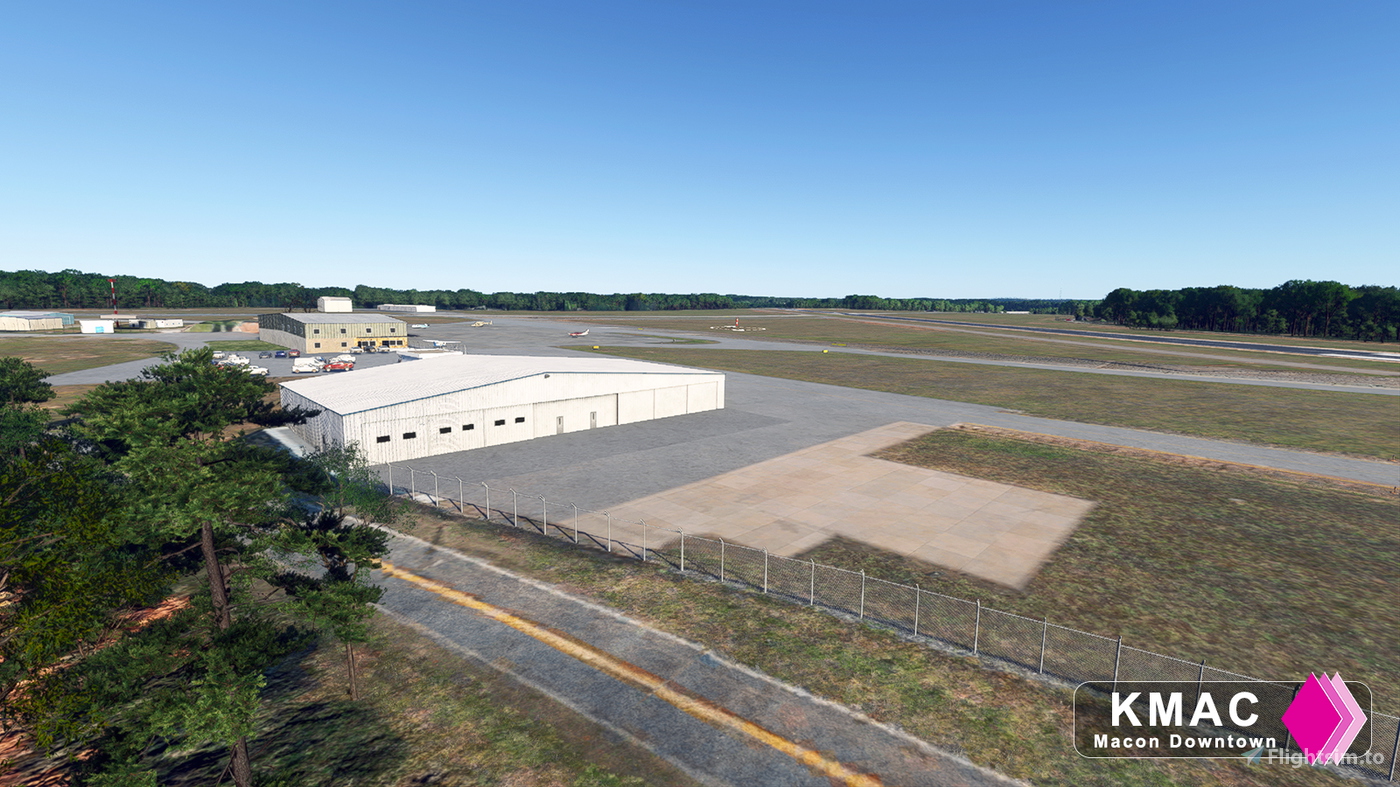 KMAC - Macon Downtown Airport for Microsoft Flight Simulator | MSFS