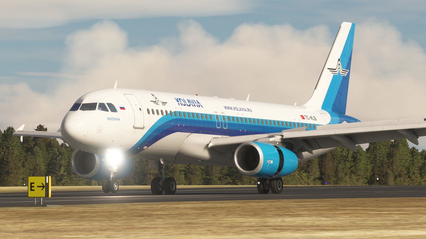 Kolavia (Kogalymavia) | TC-KLB | Fenix A320 V2 | 8K Textures | CRT for ...