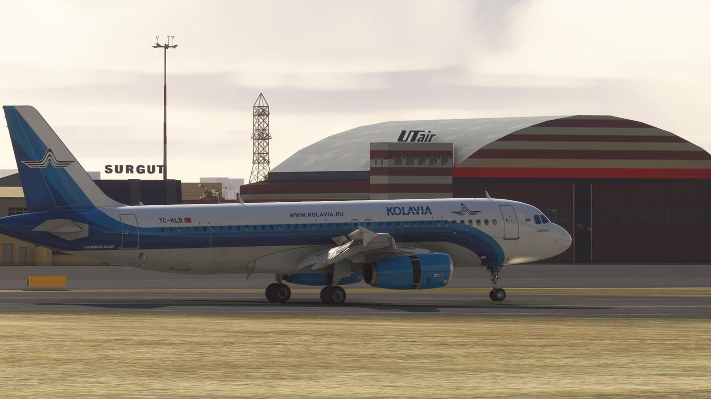 Kolavia (Kogalymavia) | TC-KLB | Fenix A320 V2 | 8K Textures | CRT for ...