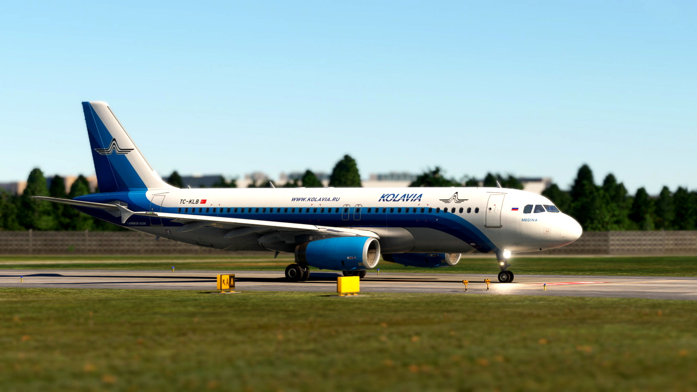 Kolavia (Kogalymavia) | TC-KLB | Fenix A320 V2 | 8K Textures | CRT for ...