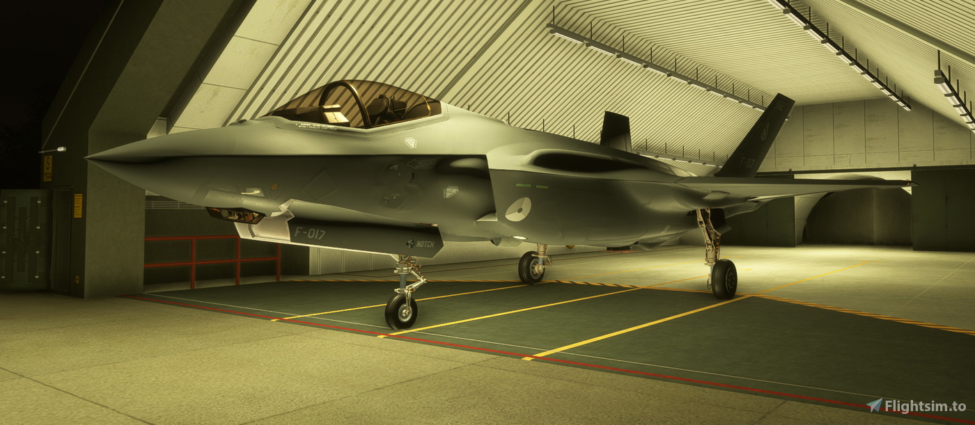 F35a Koninklijke Luchtmacht F-017 2024 Livery for Microsoft Flight Simulator | MSFS