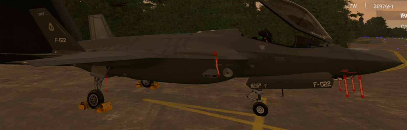 F35a Koninklijke Luchtmacht F-022 2024 Livery for Microsoft Flight ...