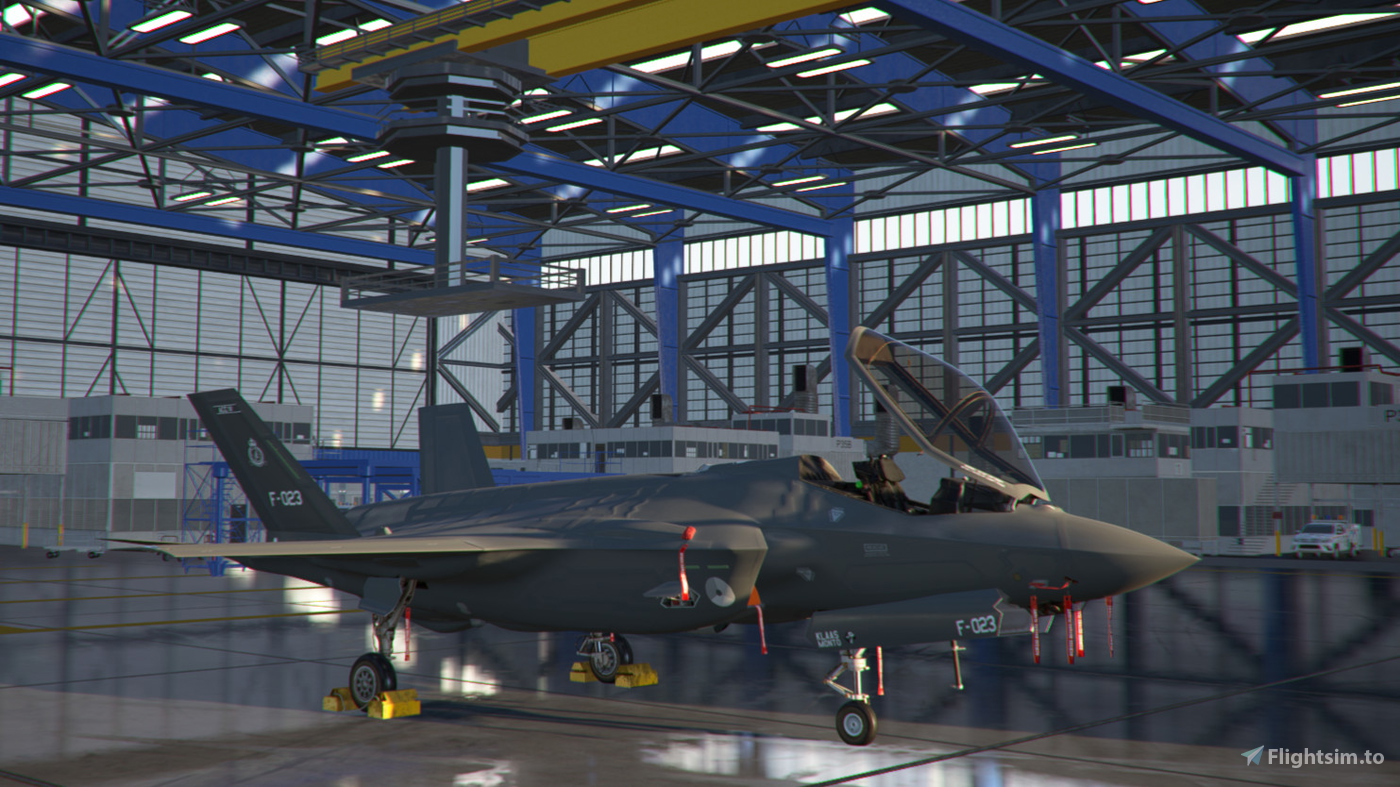 F35a Koninklijke Luchtmacht F-023 2024 Livery for Microsoft Flight ...