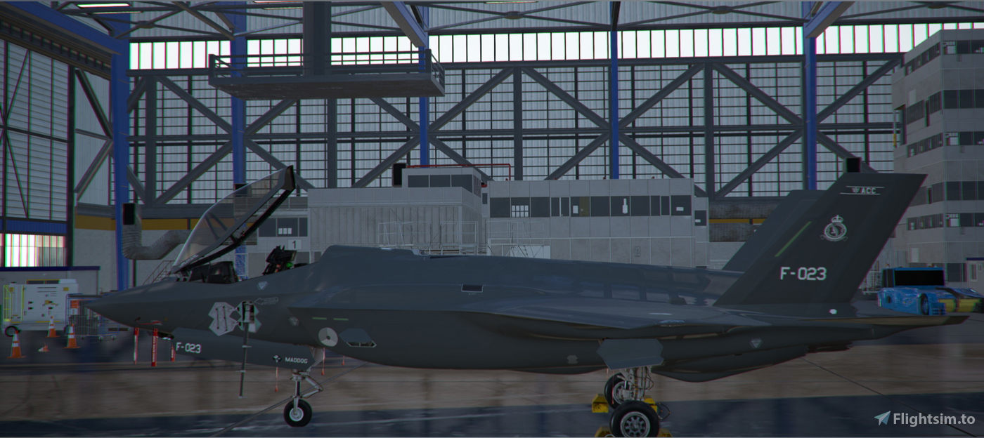 F35a Koninklijke Luchtmacht F-023 2024 Livery for Microsoft Flight ...