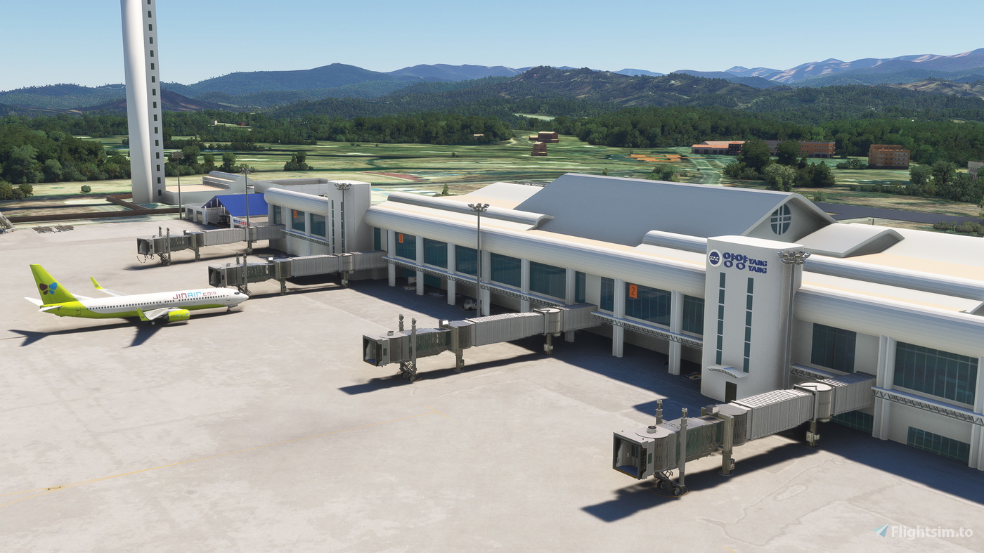 Korea Regional Airports - FSLTL Static Aircraft Bundle för Microsoft ...