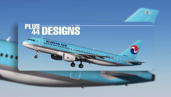 [4K & 8K] Korean Air livery for Fenix A320 for Microsoft Flight ...