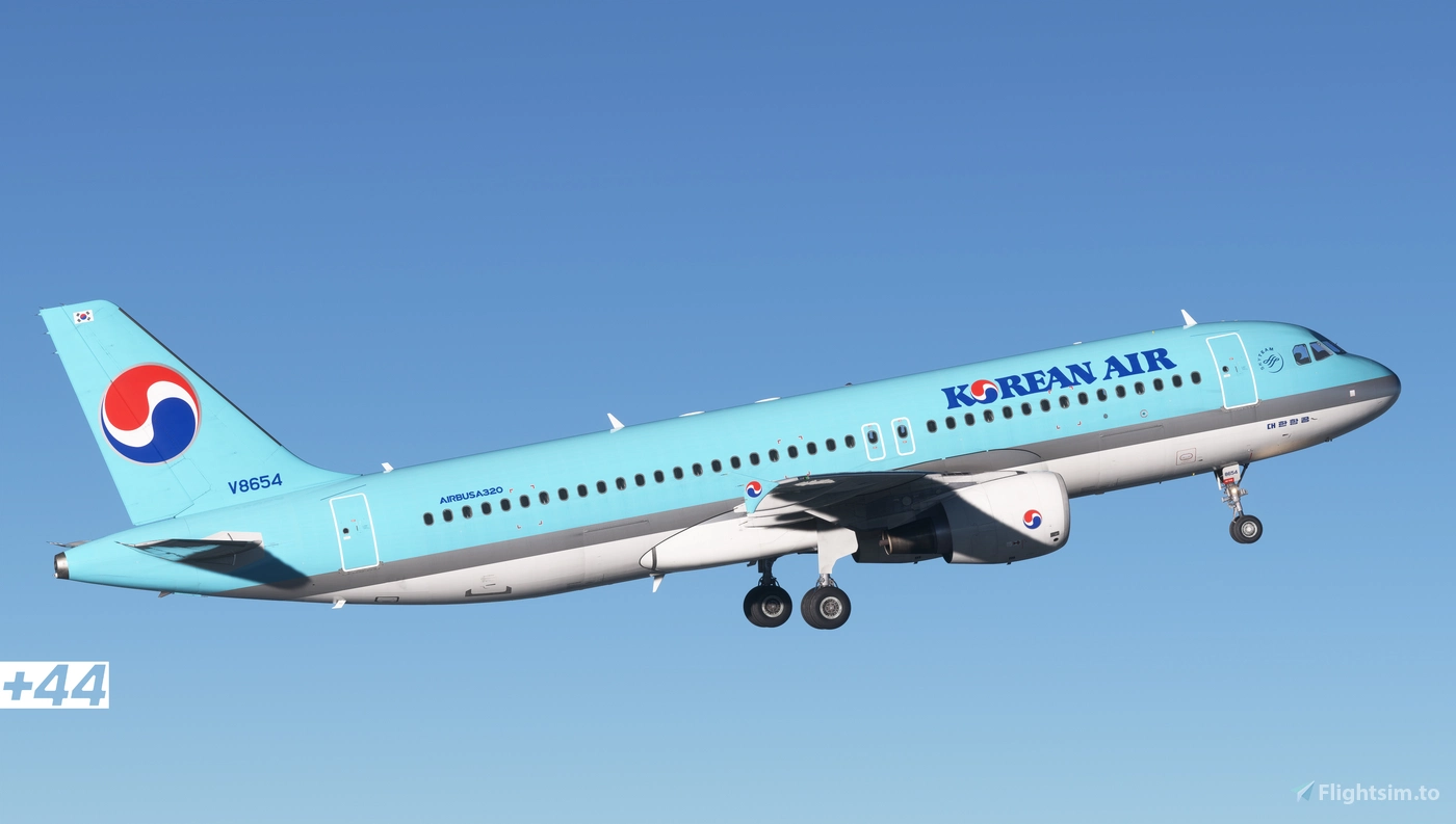 Korean Air Fenix A320 - 8K [Fictional] pour Microsoft Flight Simulator ...