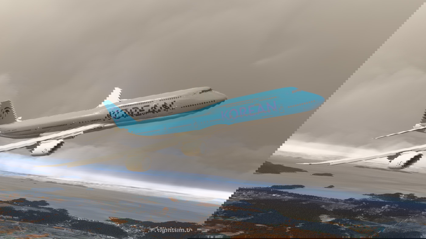 Korean Air HL7638 (New Livery) | Asobo 747-8i | MSFS 2024 | Requested för Microsoft Flight ...