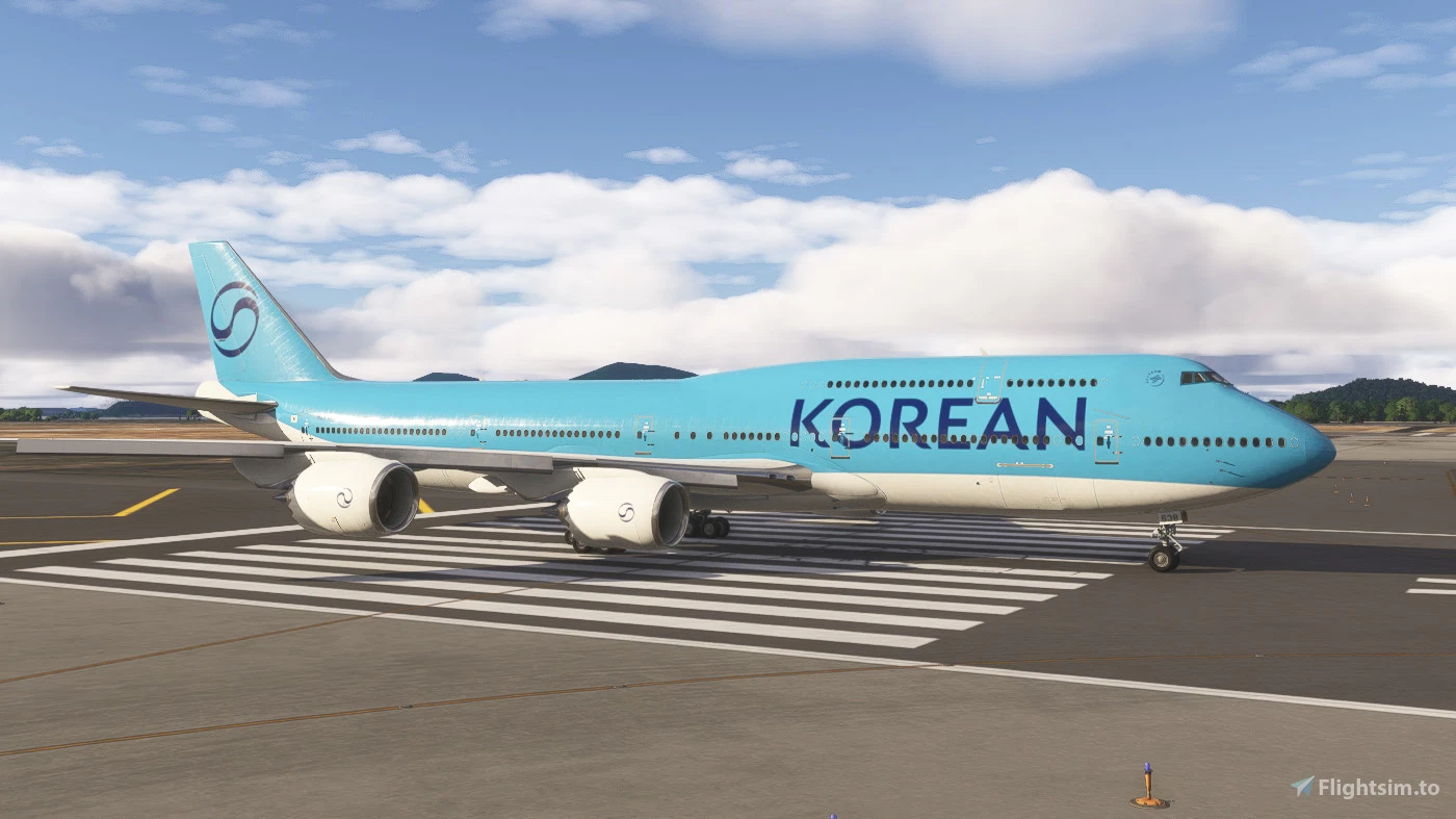 Korean Air HL7638 (New Livery) | Asobo 747-8i | MSFS 2024 | Requested för Microsoft Flight ...