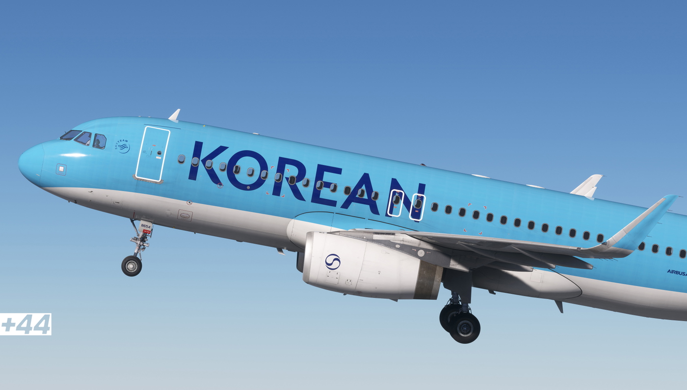 Korean Air NEW Fenix A320 - 8K [Fictional] pour Microsoft Flight ...
