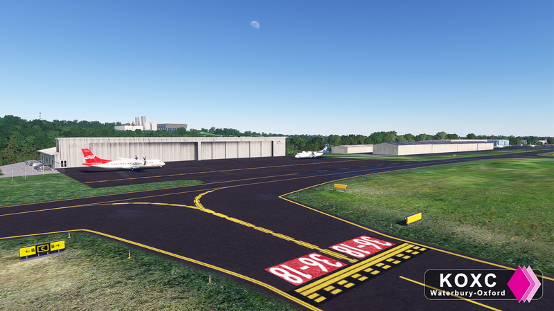 KOXC - Waterbury-Oxford Airport for Microsoft Flight Simulator | MSFS