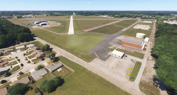 KFKR Frankfort Clinton County Municipal Airport for Microsoft Flight ...
