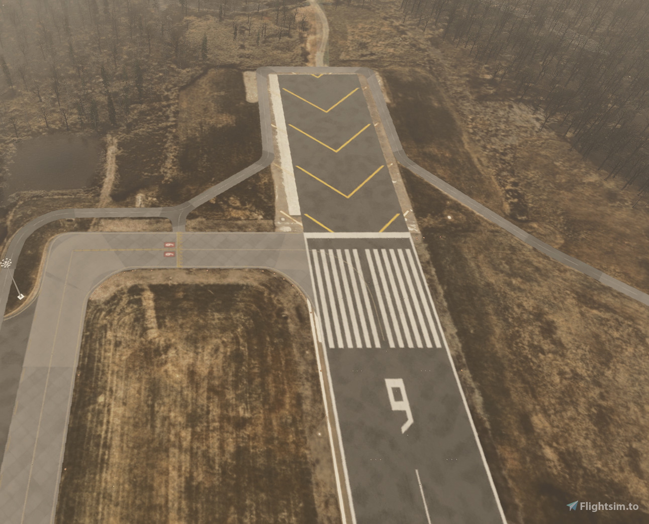 KTEB Teterboro hangar removal mod for Microsoft Flight Simulator | MSFS