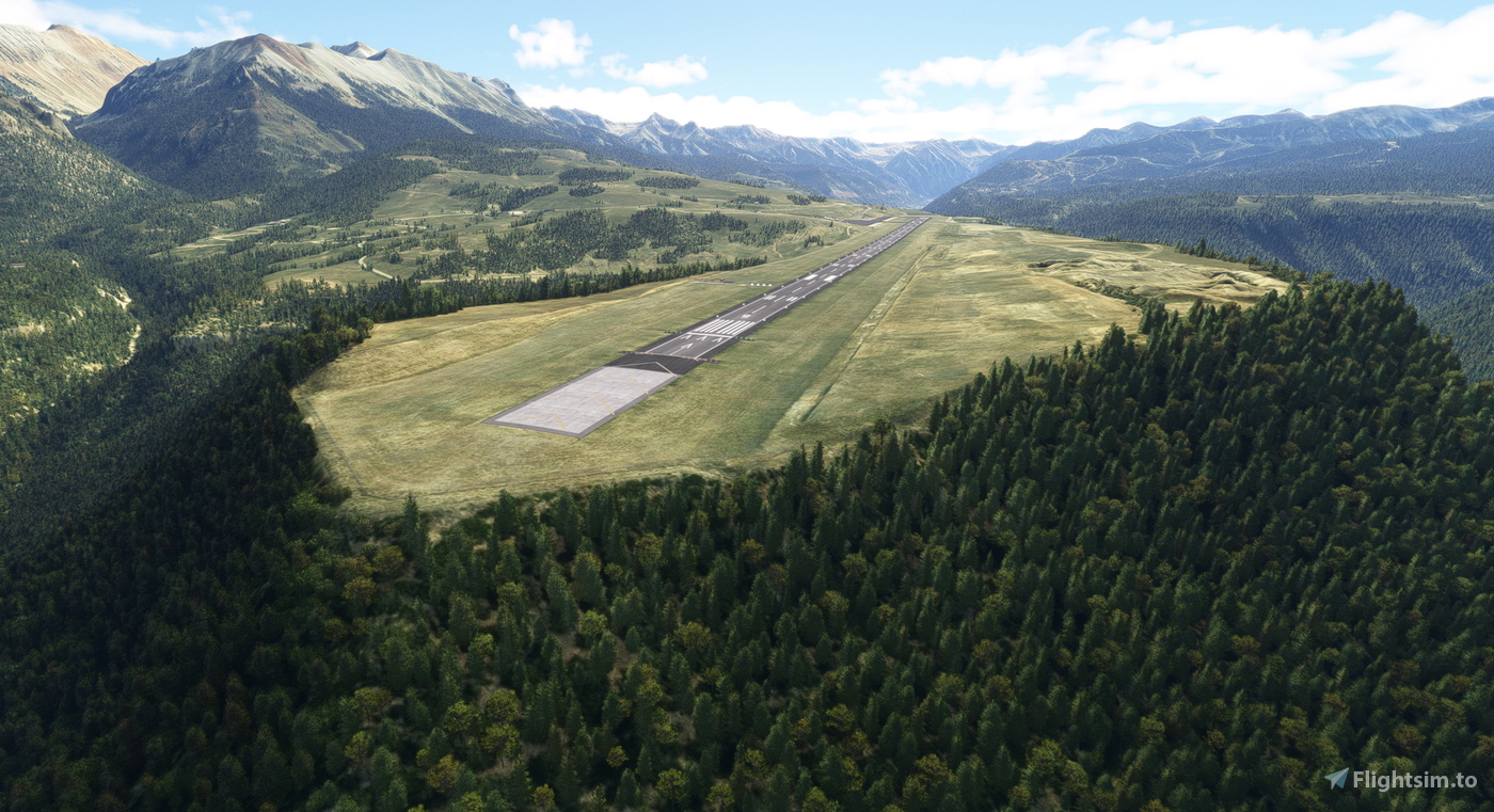 KTEX Telluride Regional Airport Enhanced for Microsoft Flight Simulator ...